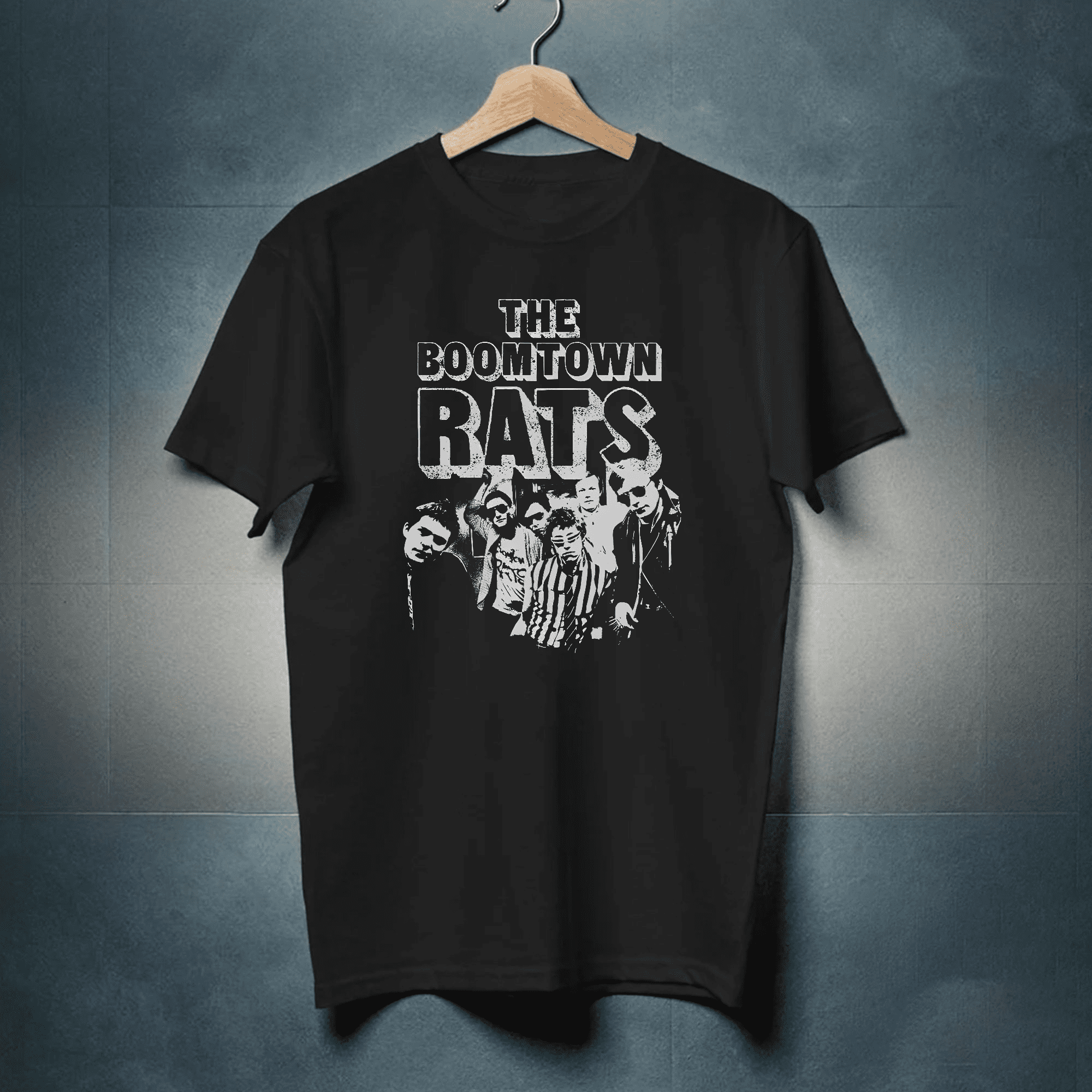 Boomtown Rats Band Rock Gift Unisex T-shirt Full Size S to 5XL PR665 ...