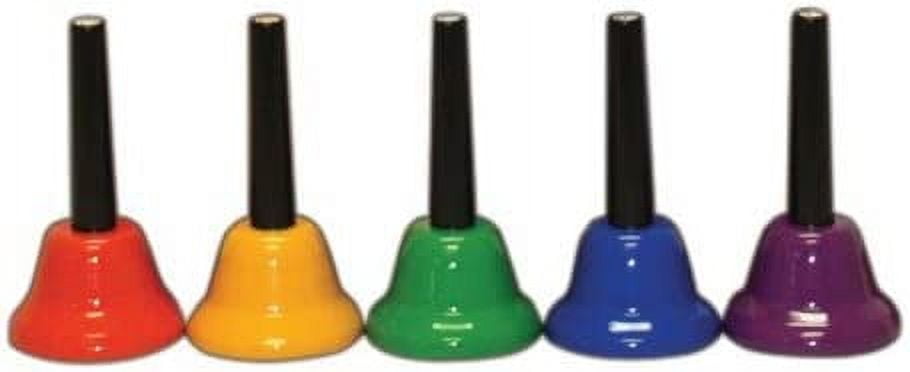 Boomwhackers BWHBC5 5 Note Chromatic Chroma Notes Hand Bells - Walmart.com