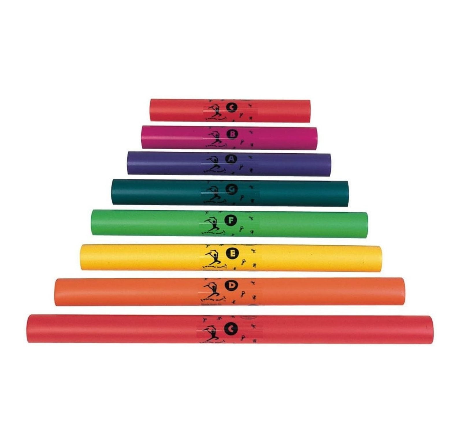 Boomwhackers C Major Diatonic Learning Materials/T&G Scale Set Music Wm ...