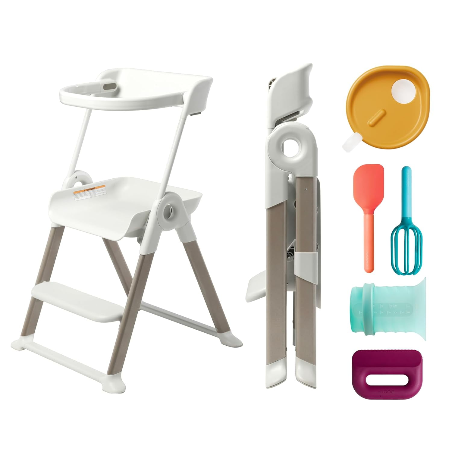 Boon Pivot Toddler Tower and Intro Kids Kitchen Accessories Bundle ...