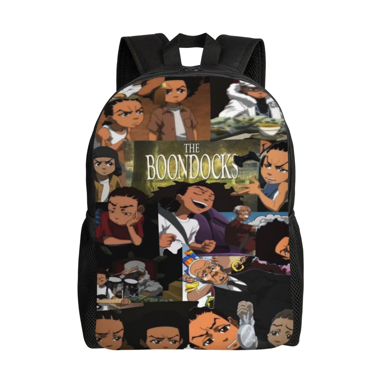 Boondocks Backpack Cute Anime Large Capacity Multifunction Backpacks ...