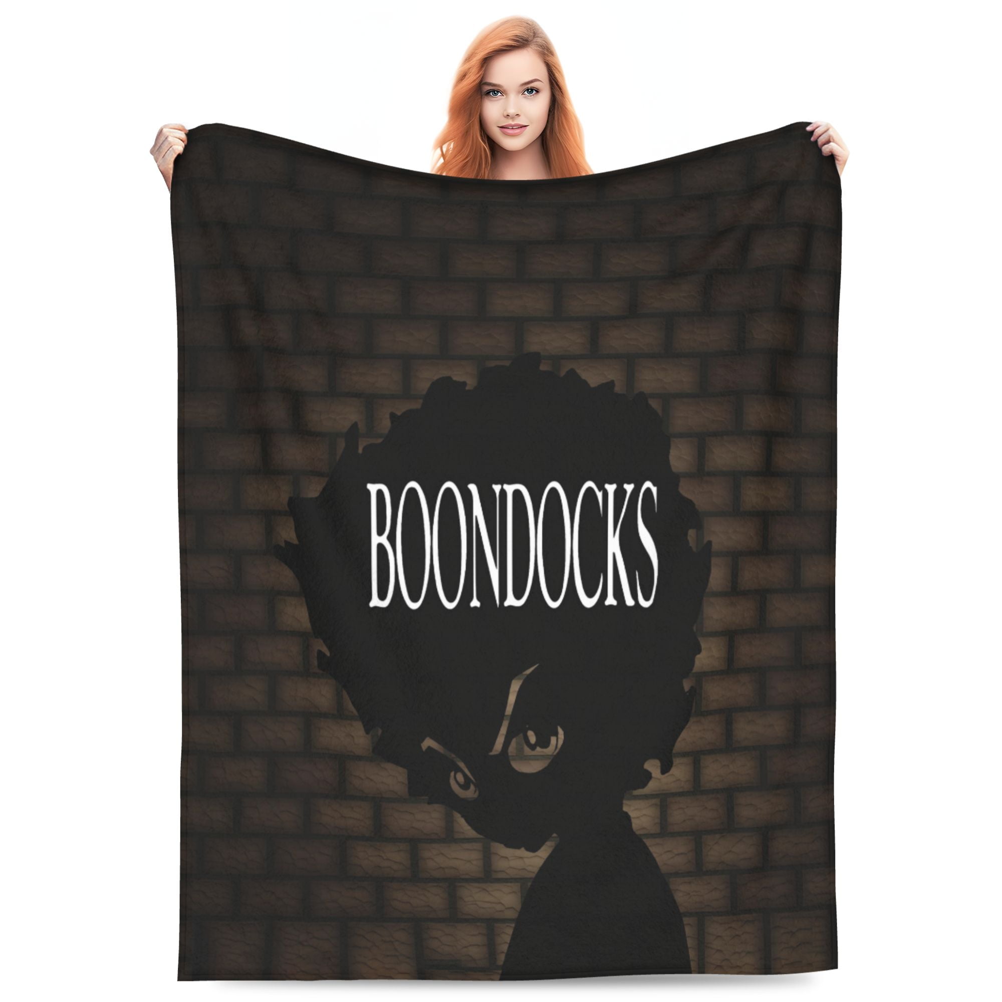 Boondocks Bed Blanket 3D Printed Throw Blanket Lightweight Super Soft ...