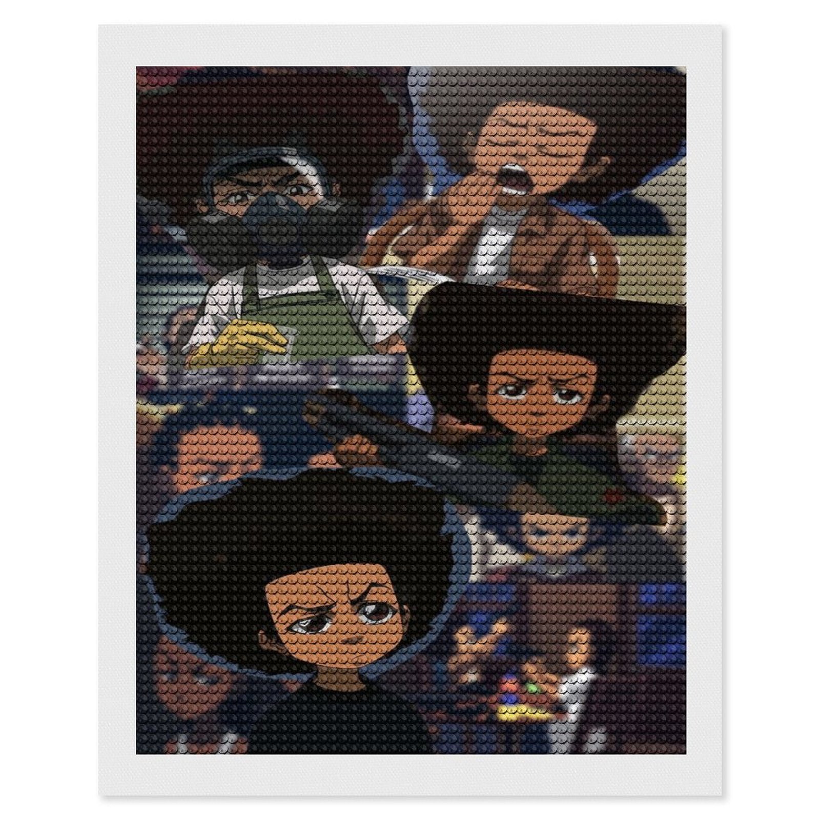 Boondoc-k Diamond Art Kits DIY 5D Anime Painting by Number Kits Full ...