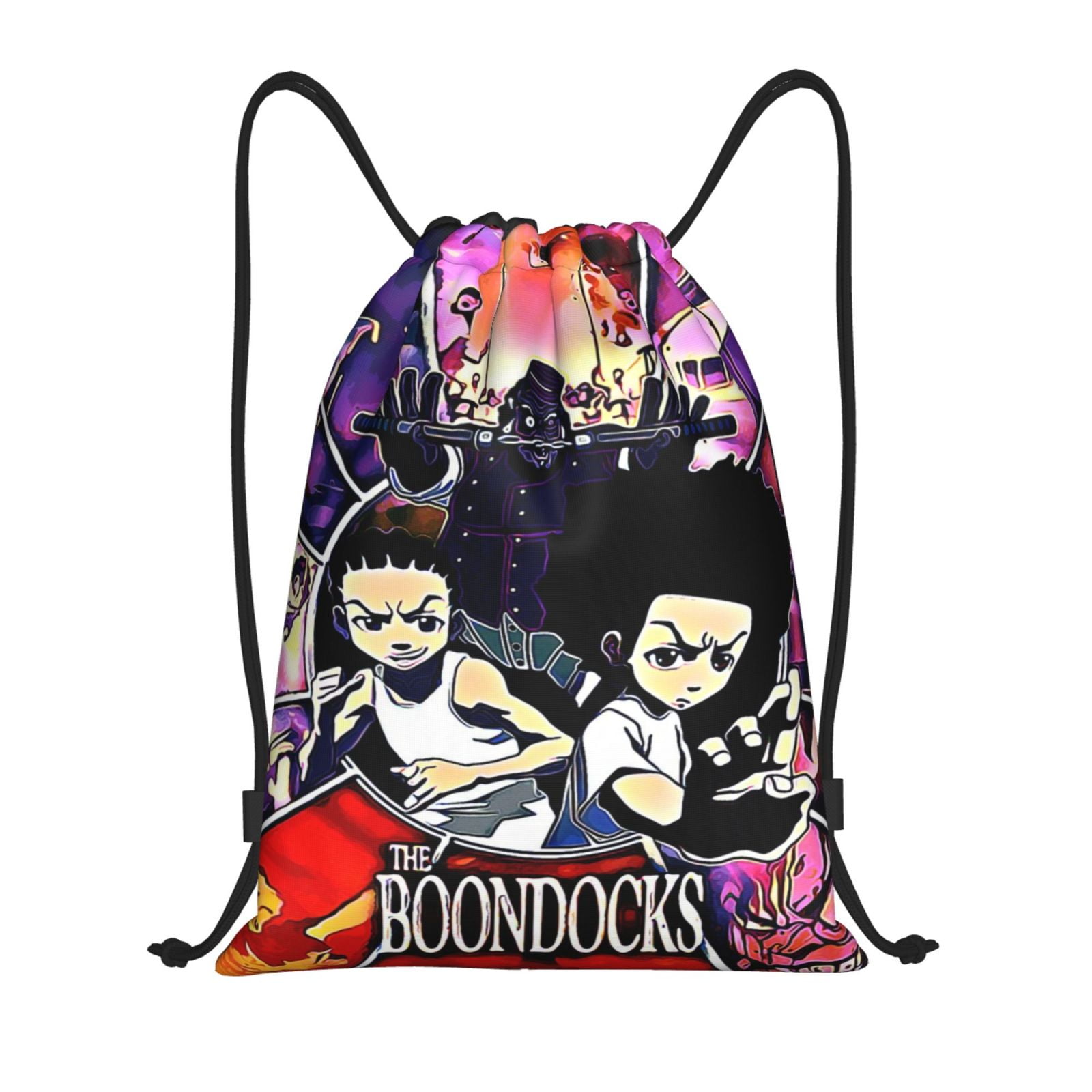 Boondocks Drawstring Bag Sackpack String Bag Beach Bag Gym Shopping ...