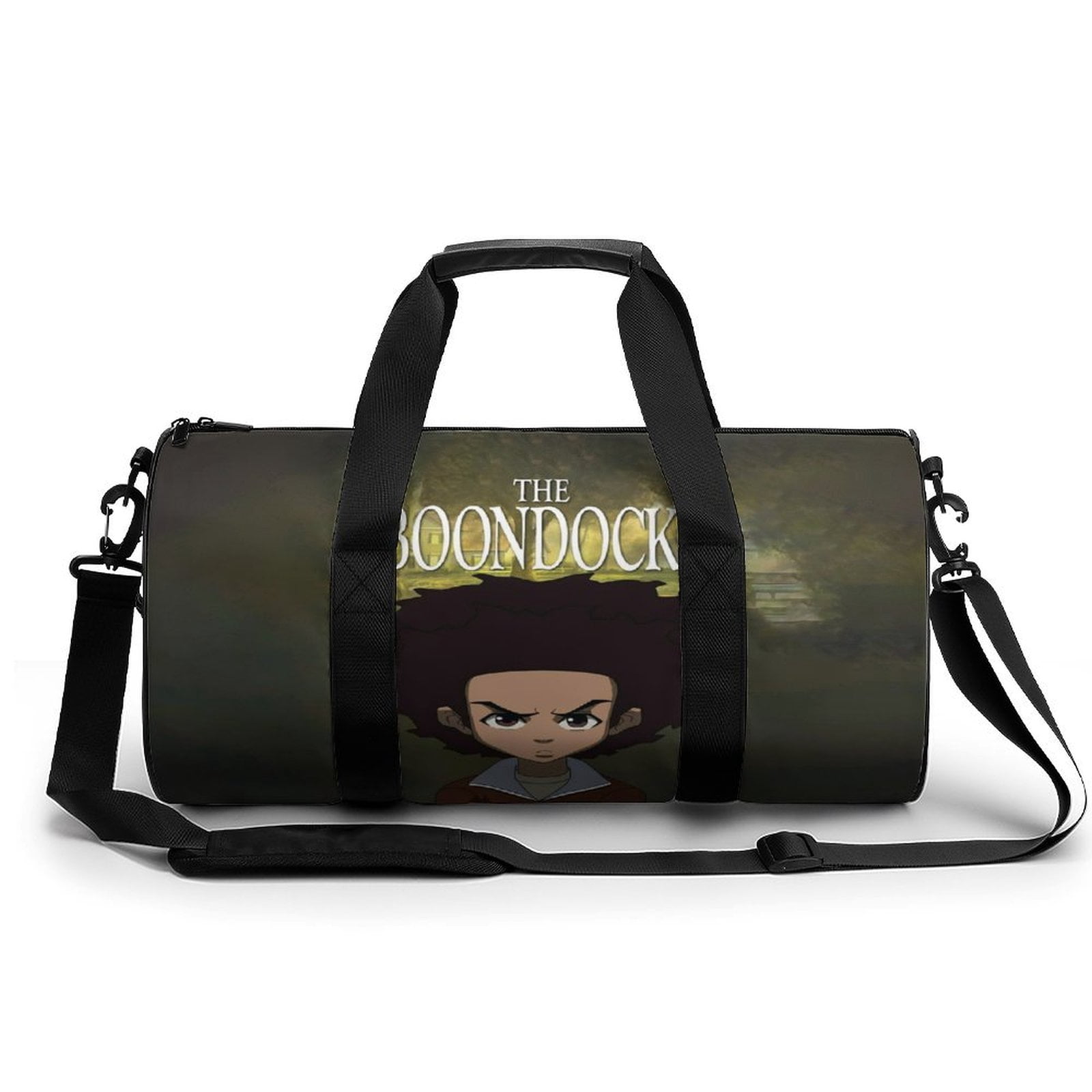 Boondoc-k Gym Bag Cartoon Printed Gym Bag cylinder Gym Bag Sports ...