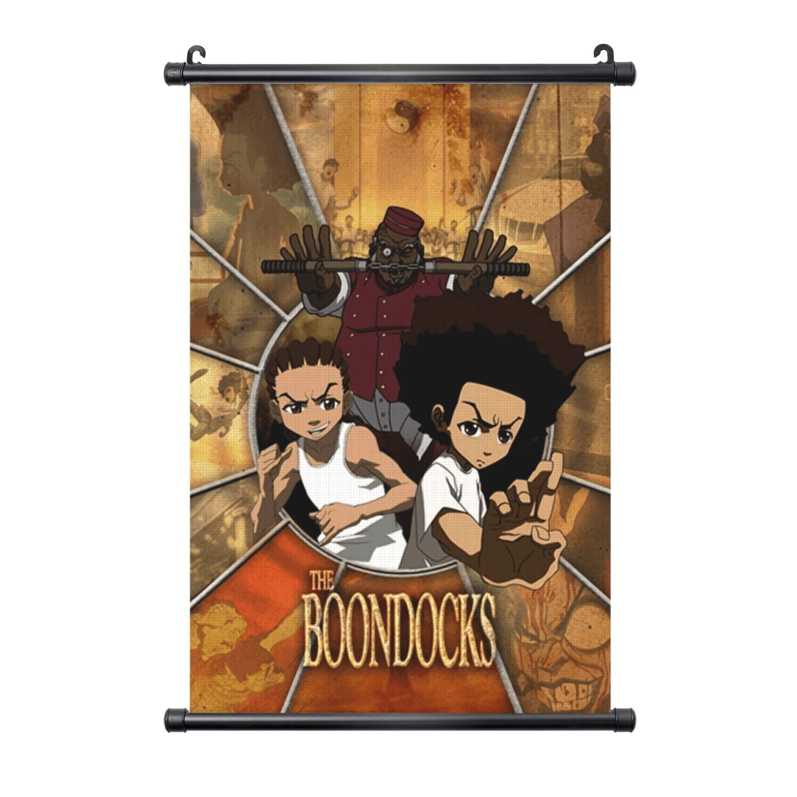 Boondocks Hanging Poster Prints Canvas PVC Scroll Shaft Wall Art ...