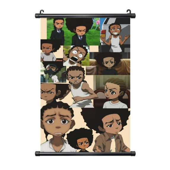 Boondocks Hanging Poster Prints Canvas PVC Scroll Shaft Wall Art ...