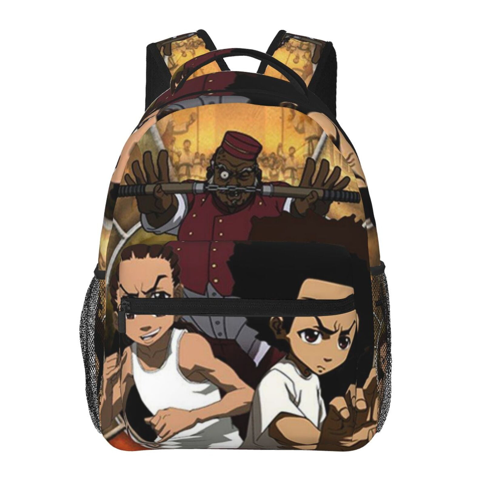 Boondocks Laptop Backpack School Book Bag Satchel Rucksack Adjustable ...
