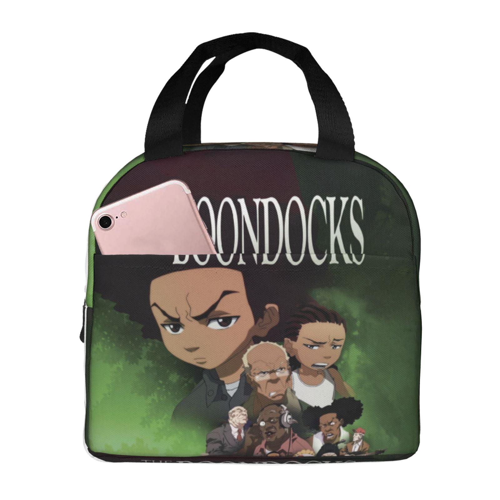 Boondocks Lunch Bag Insulated Lunch Box Reusable Cooler Cartoon Lunch ...
