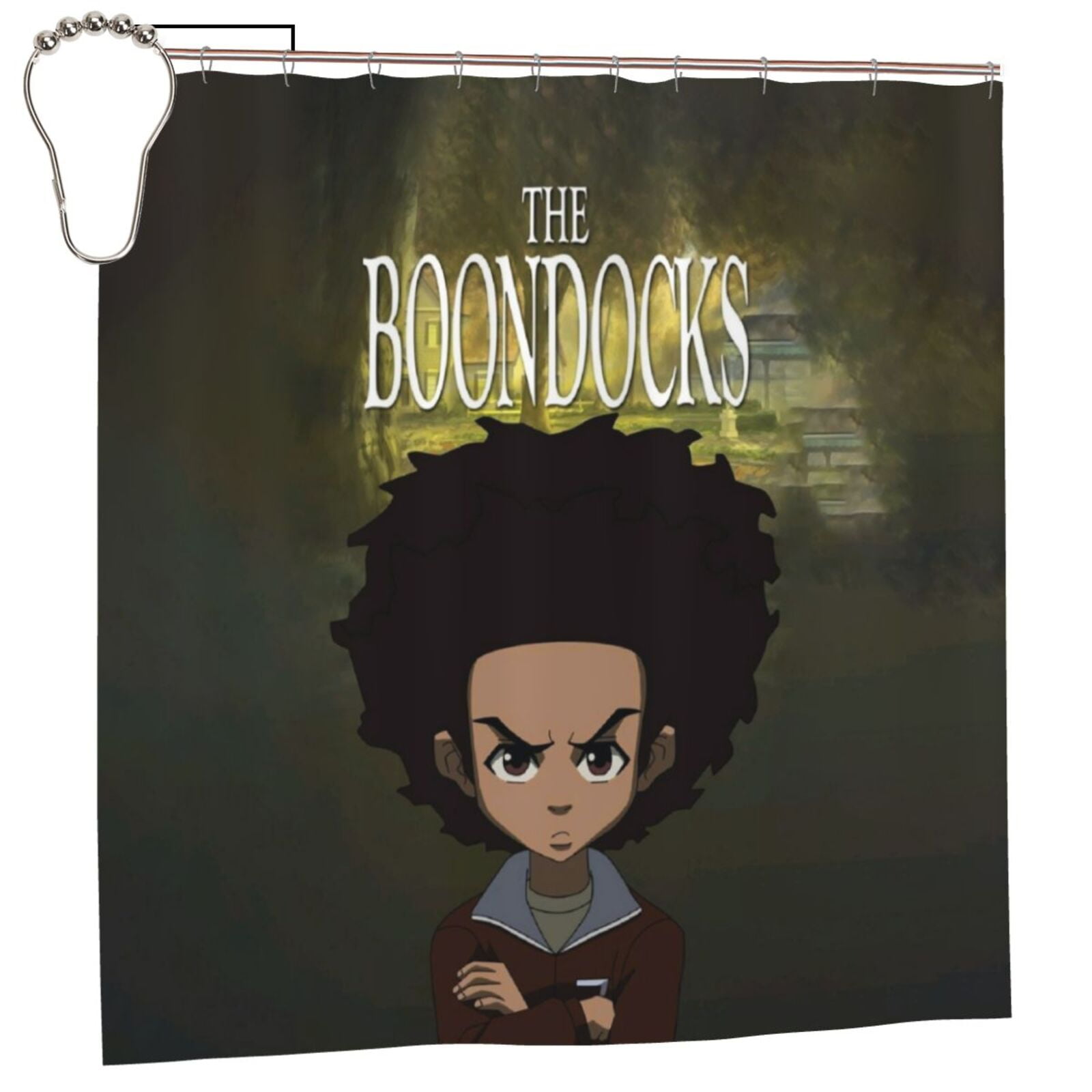 Boondoc-k Shower Curtain Cartoon Decorative Bath Curtain Anime Shower ...