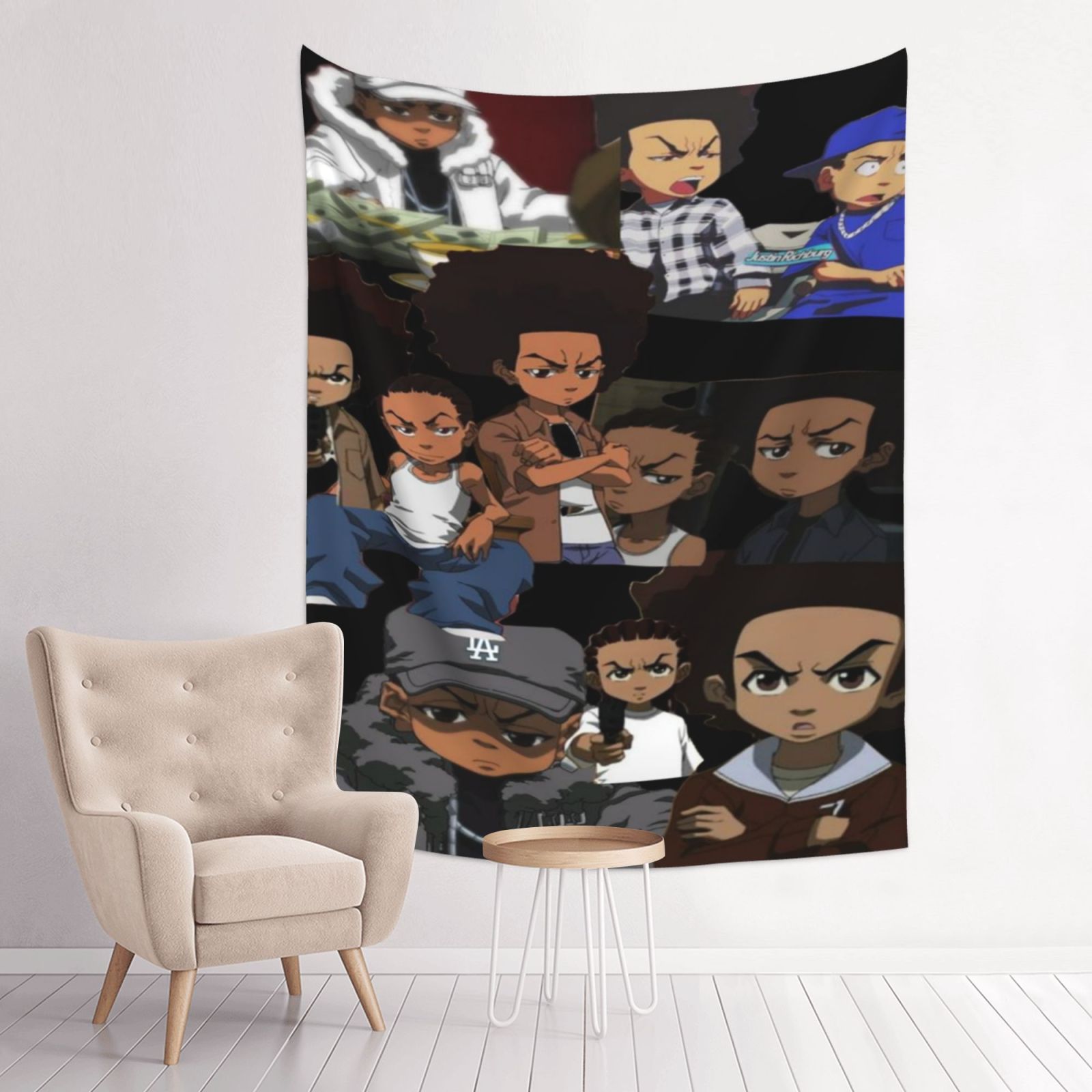 Boondoc-k Tapestry Anime Poster Large Background Wall Art Bedroom Wall ...