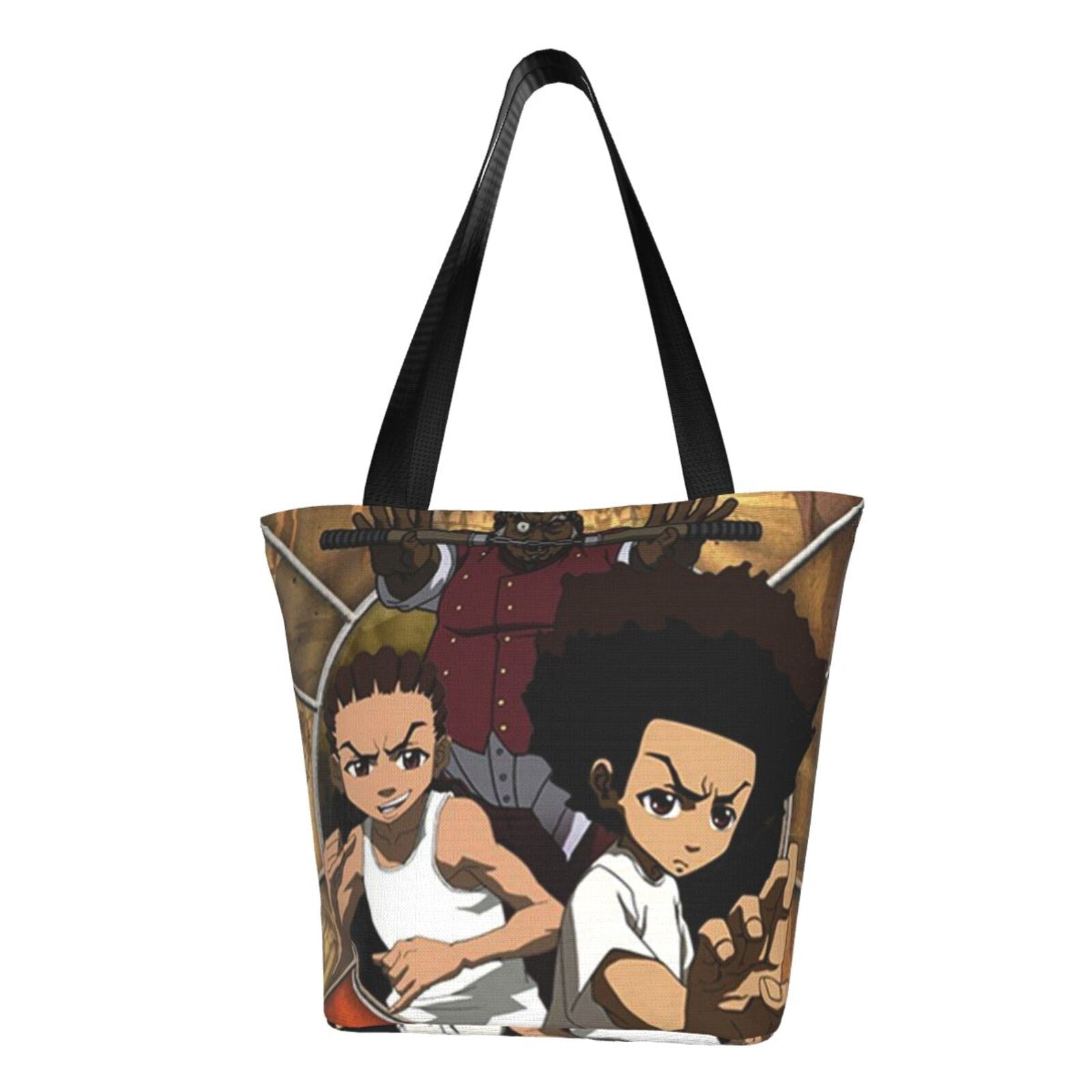 Boondocks Women's Tote Bag Large Capacity Shoulder Bag Daily Handbag ...