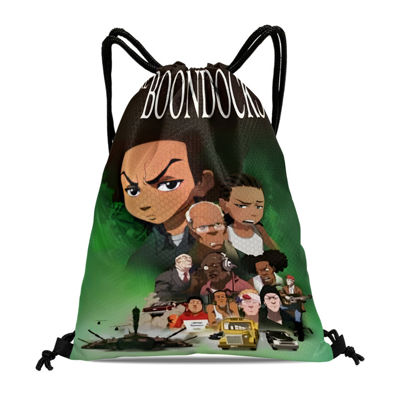 The Boondocks canvas Tote Bag for Women Aesthetic Cute Cat Shopping ...