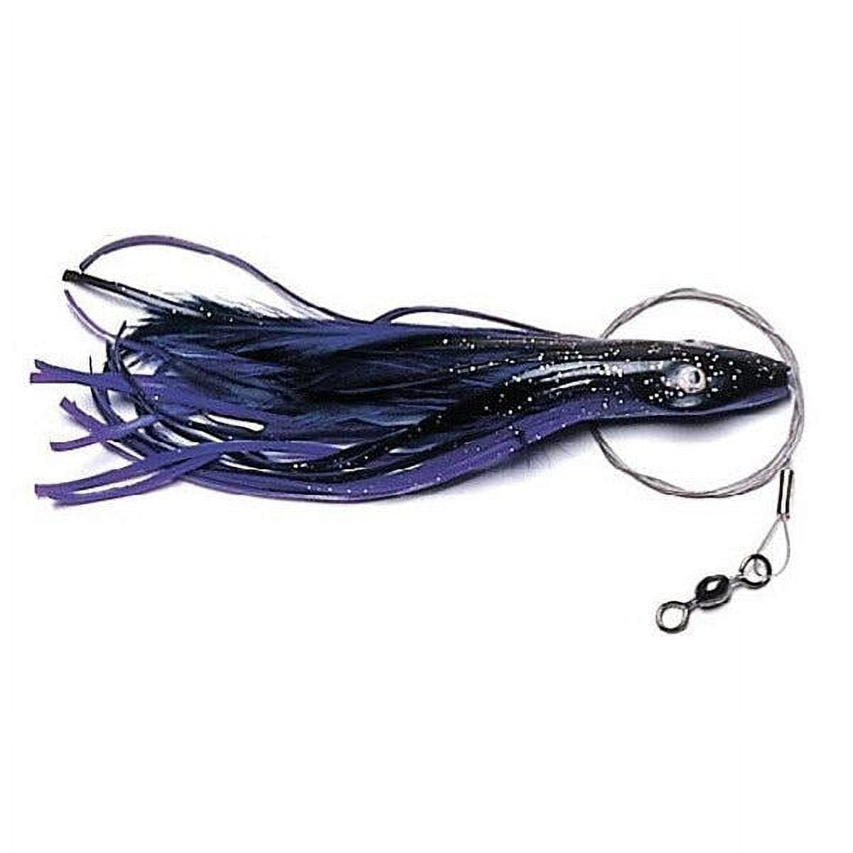 Boone 1oz Dolphin Rig Purple,Black Lures - Walmart.com