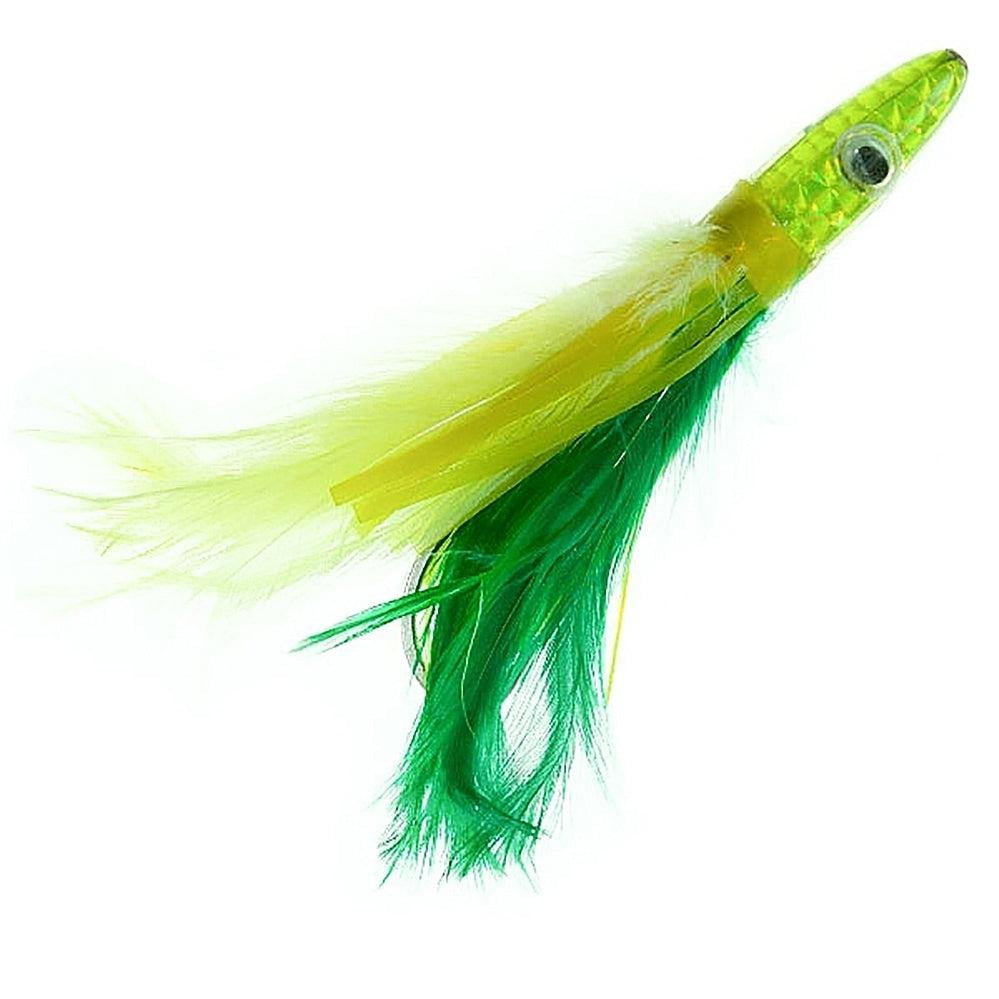 Boone 51442 Tuna Treat Rigged Trolling Feather 6" 1 1/2 oz 6/0 ...