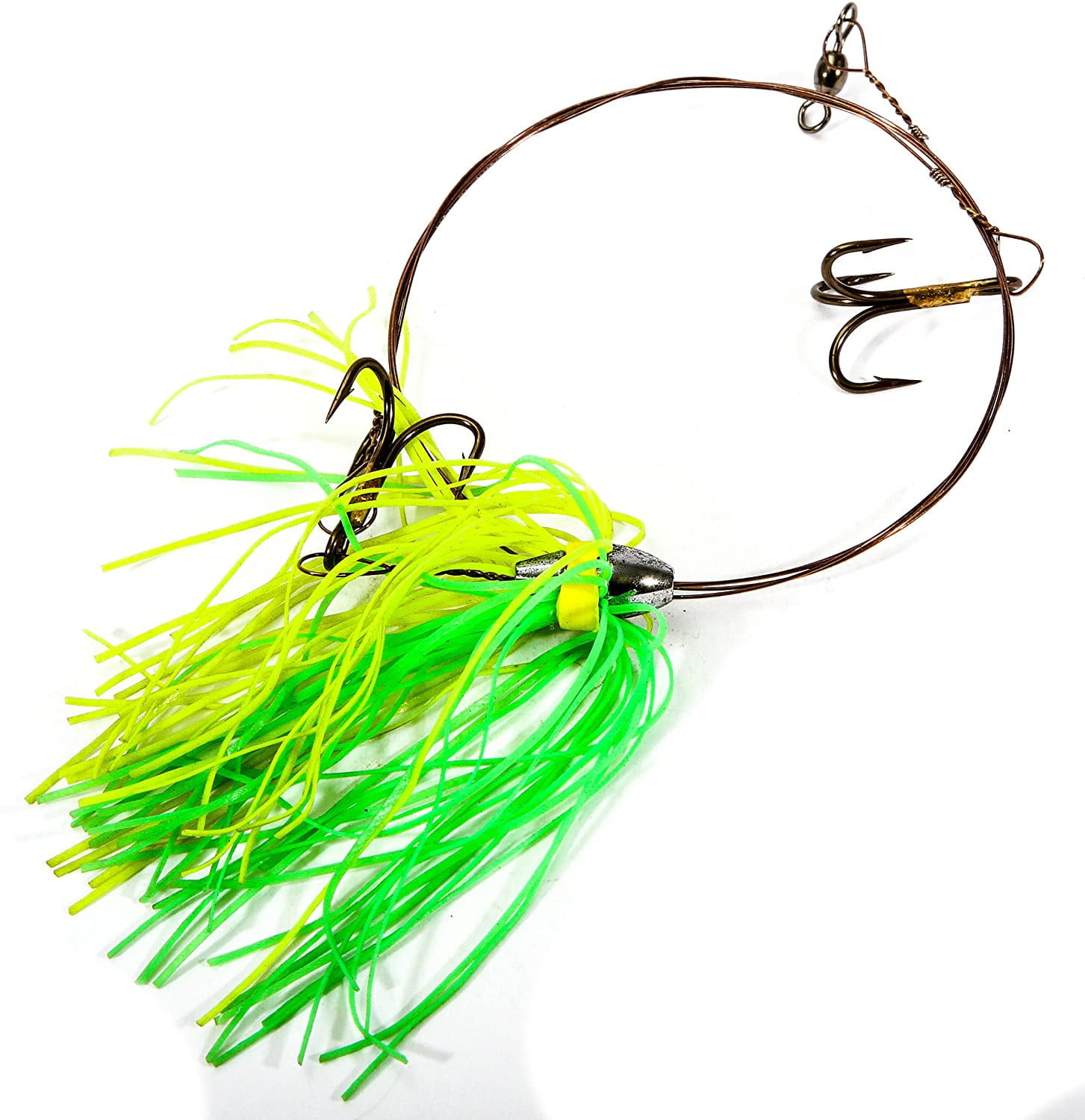 Boone Bait Duster Rig, Light Green/Chartreuse - Walmart.com