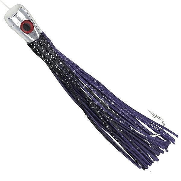 Boone Bait Hoo 7" Rigged Saltwater Trolling Lures - Purple/Black - 418B ...