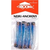 Boone Bait Nehu Anchovy Fishing Bait, 2-3/4 Inch, 8-Pack, Blue/Red ...