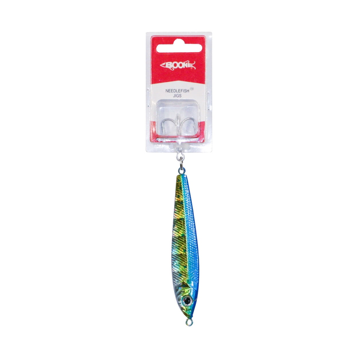 Boone Needlefish Jig Black Mackerel - 6", 3 oz. - Walmart.com