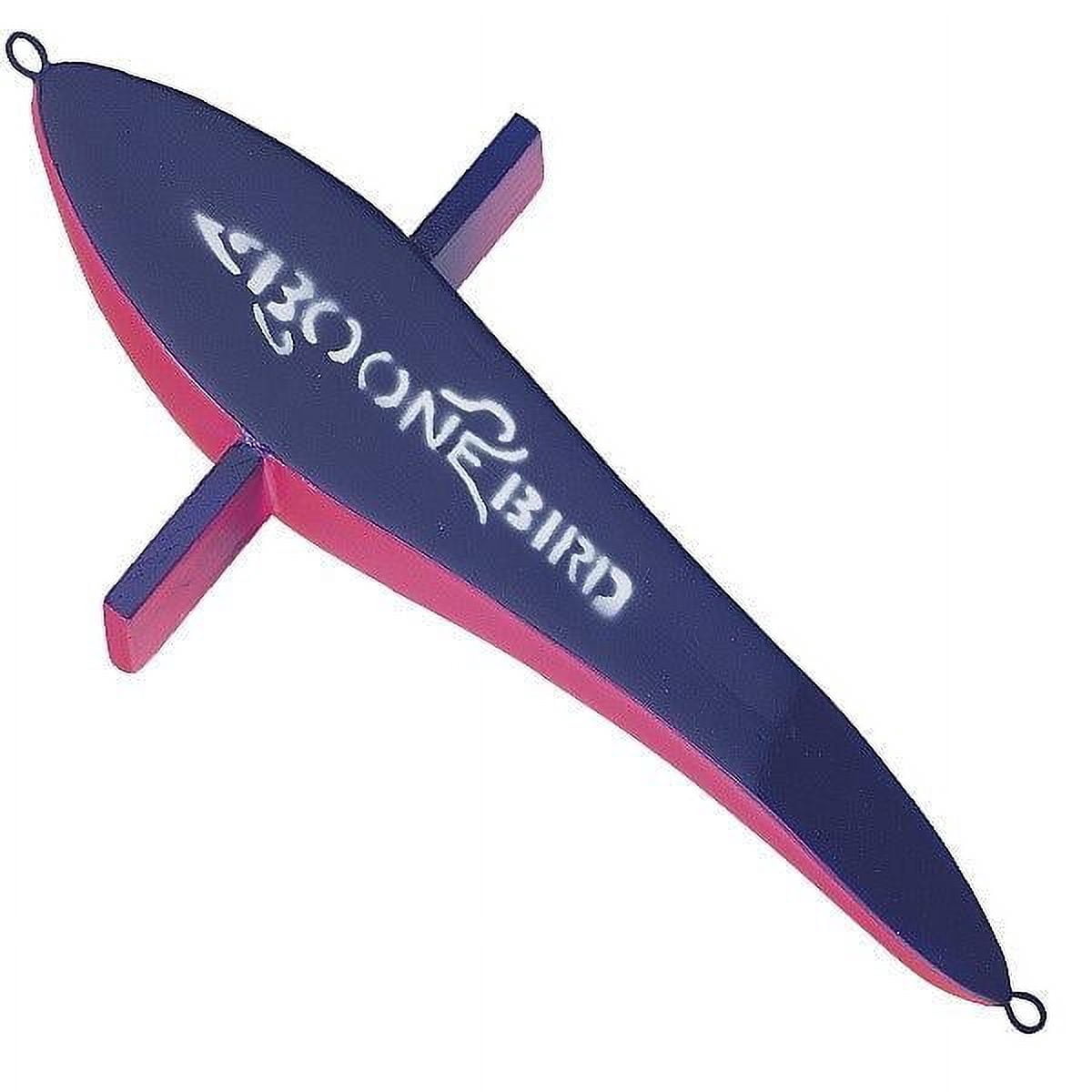 Boone Unrigged Bird 12in, Blue,Pink Lures - Walmart.com