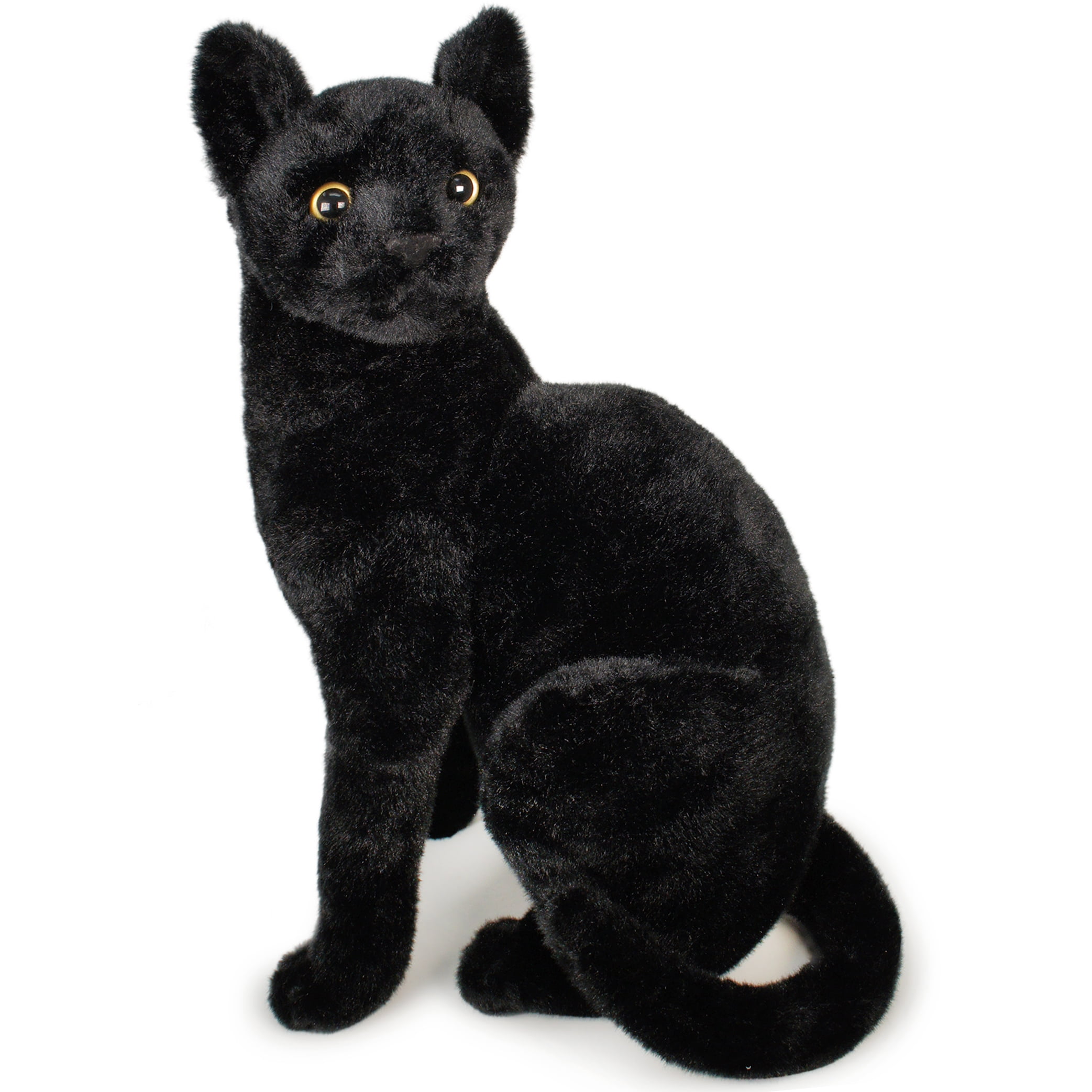 Tiger Tale Toys' Boone the Black Cat | Realistic 13 Inch Stuffed Animal ...