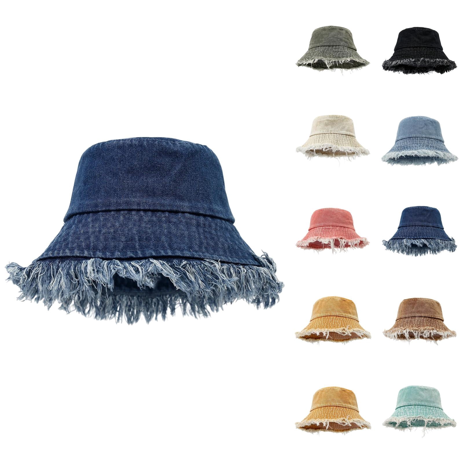 Boonie Bucket Hats for Women - Military UPF 50+ Neck Flap Distressed ...