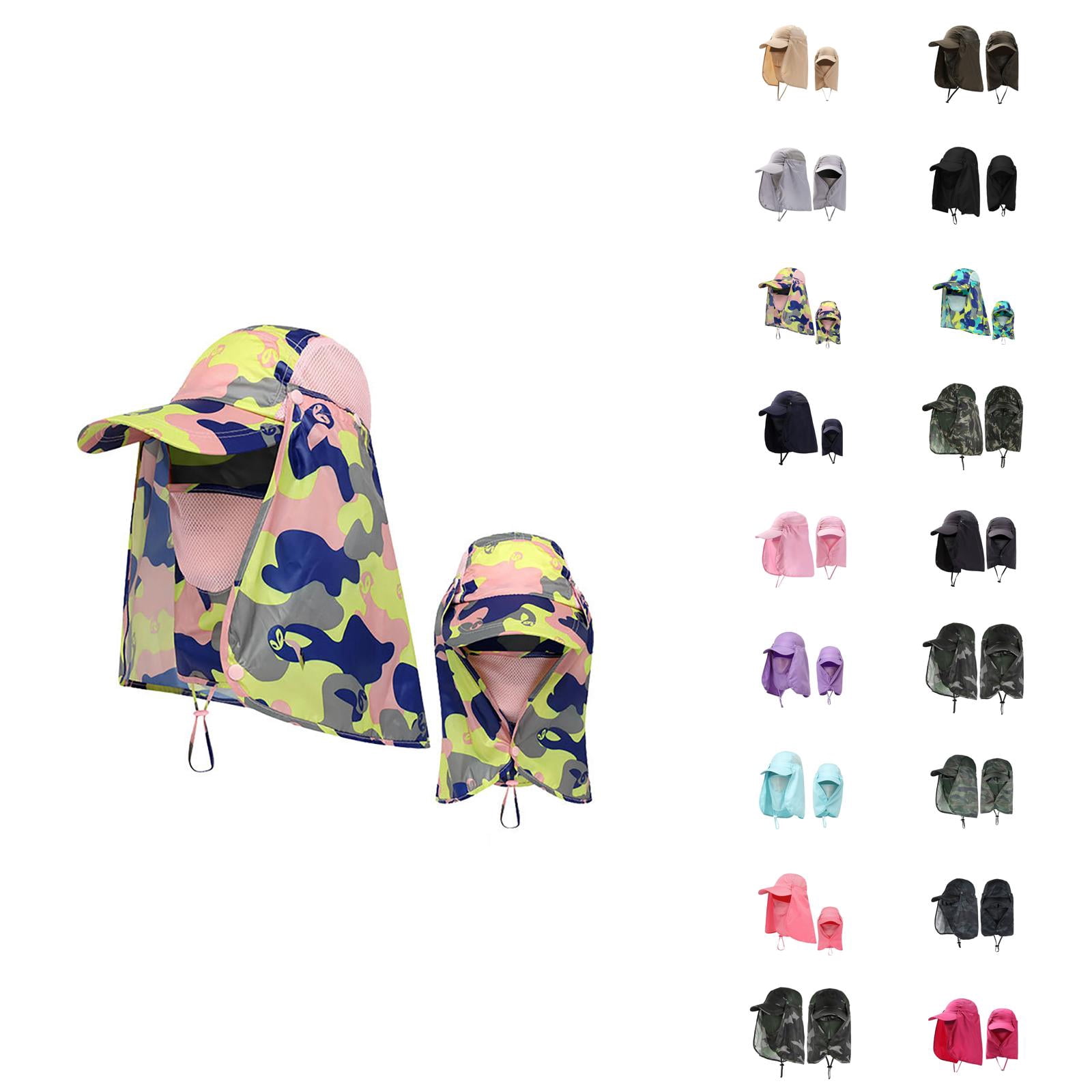 Boonie Bucket Hats Women - Military UPF 50+ Sun Hat Neck Flap Unisex ...