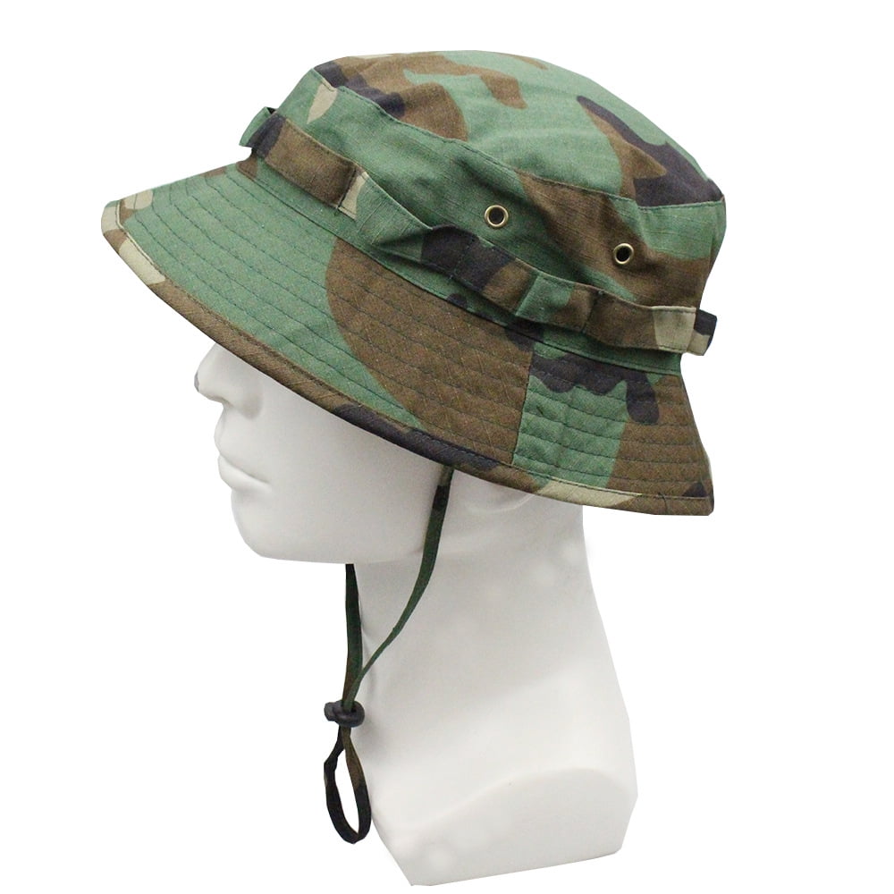 Boonie Hat - Military Tactical Brim Hat, Sun Cap for Men Hunting ...