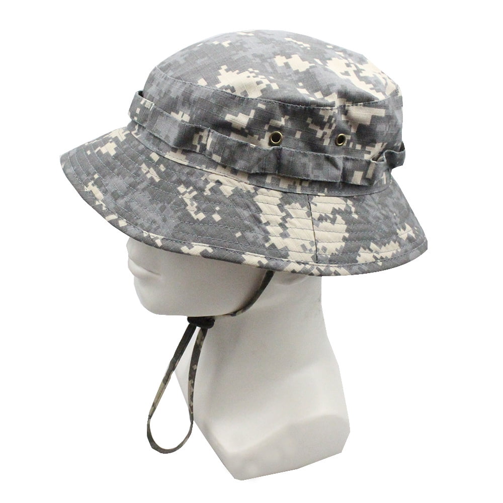 Boonie Hat - Military Tactical Brim Hat, Sun Cap for Men Hunting ...