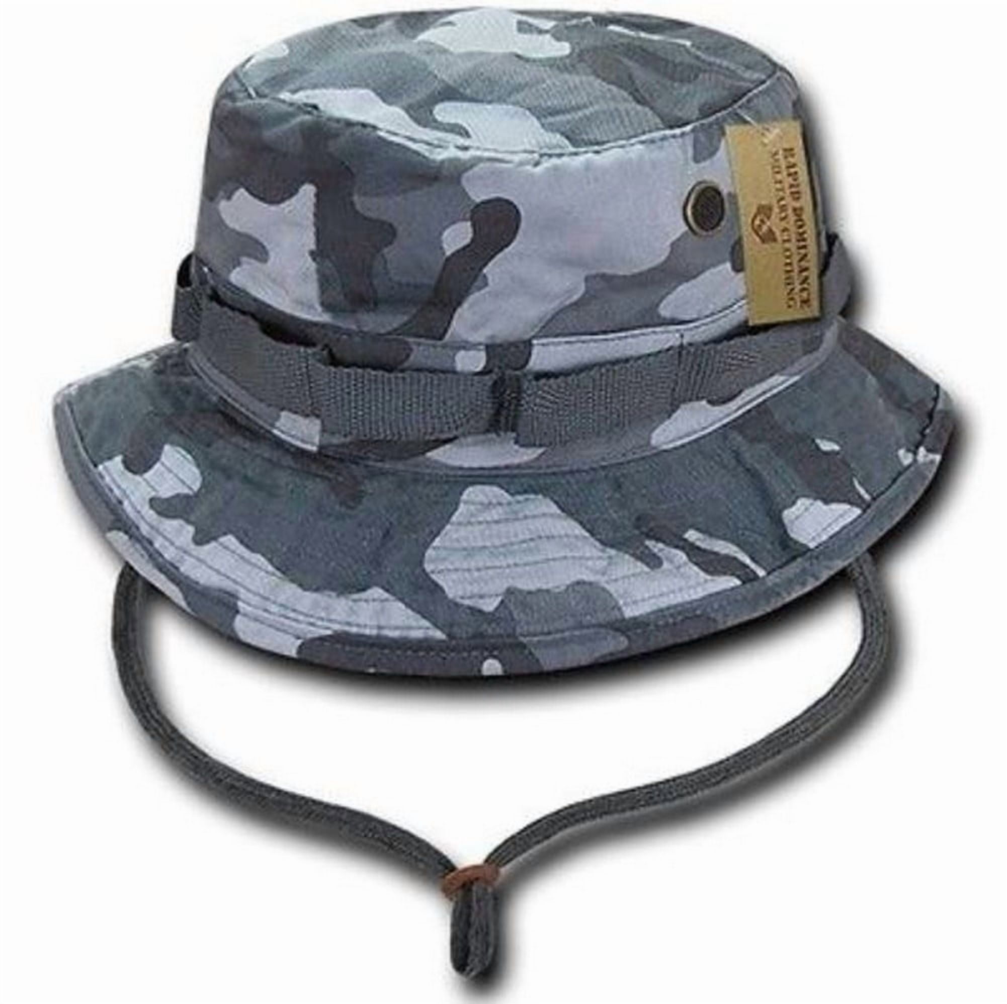 RAPDOM Boonies Cap Bucket Hat Hunting Fishing Army Safari R70 (Urban, S ...