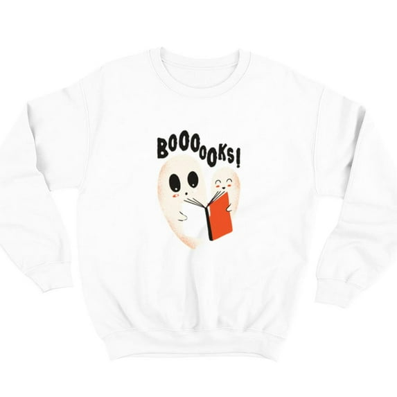 Boook Stish Cute Funny Retro Book Lover Graphic Themed Pullover Style Sweatshirt, up to size 5XL ...