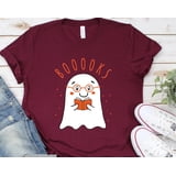 Booooks Shirt Halloween Shirt For Books Lover Bookworm Shirt Librarian ...