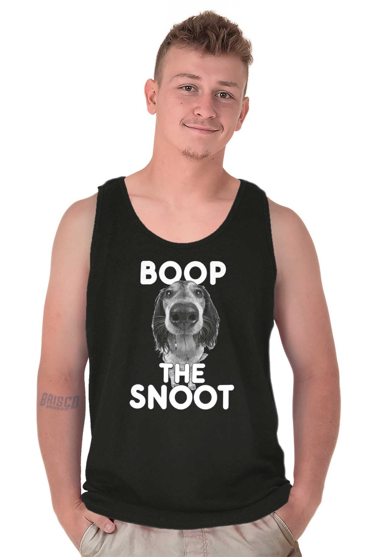Boop Snoot Dog Meme Rescue Puppy Unisex Plus Size Tank Top Brisco ...