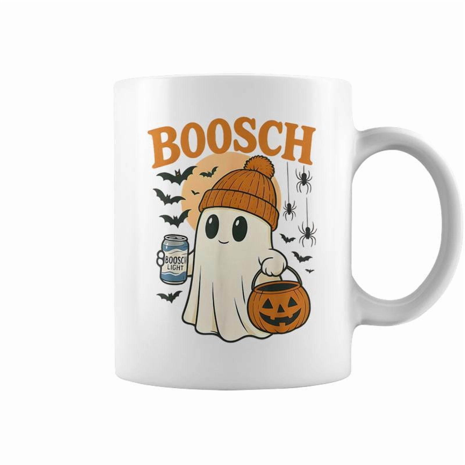 Boosch Light Halloween Ghost Pumpkin Beer Drinking Coffee Mugs ...