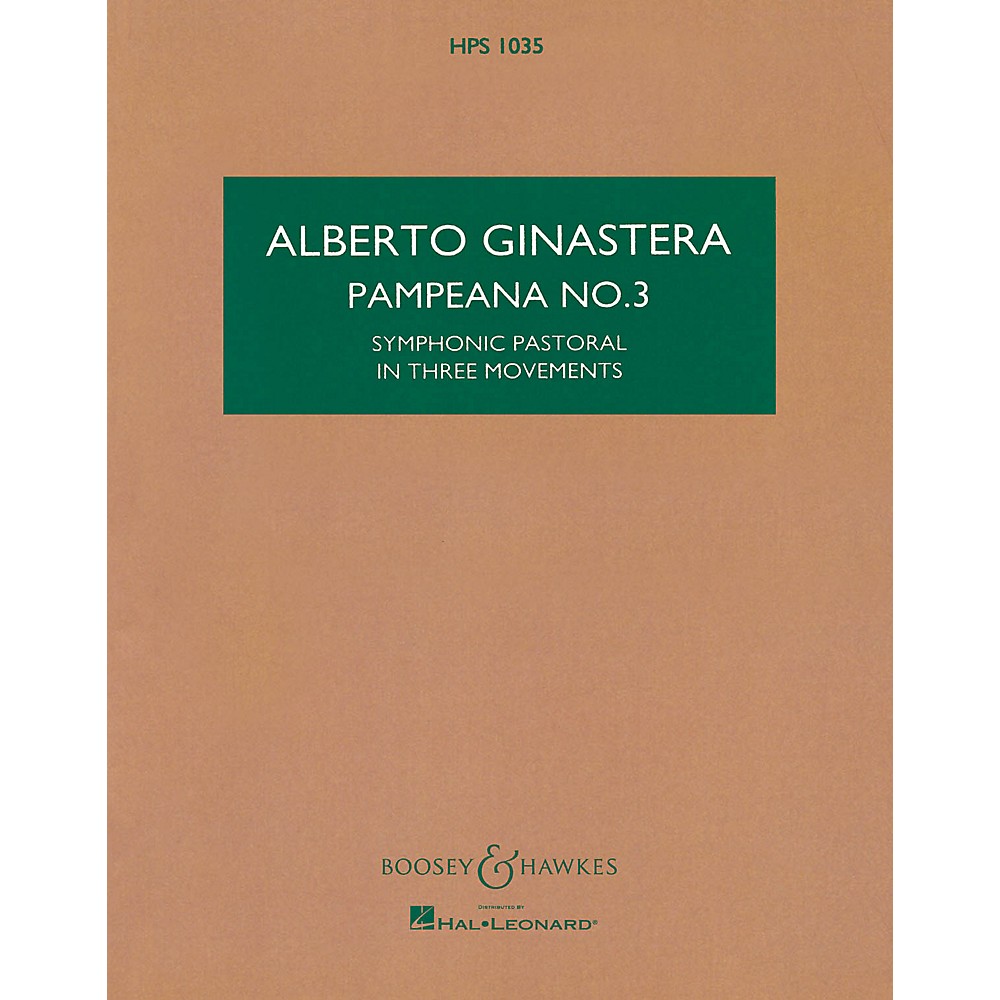 Boosey and Hawkes Pampeana No. 3, Op. 24 Boosey & Hawkes Scores/Books ...