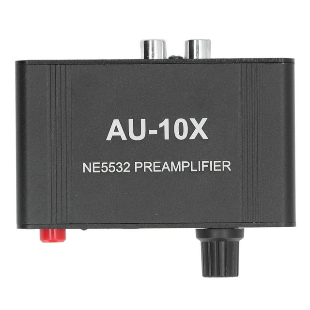 Boost Audio with 3.5MM Headphone & RCA Inputs/Outputs 20Db Stereo Phono ...