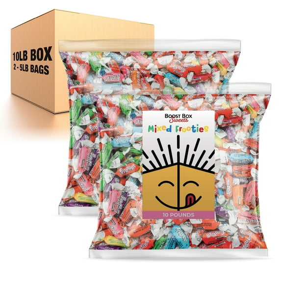 Boost Box Sweets - Individually Wrapped Candies - Assorted Mixed ...