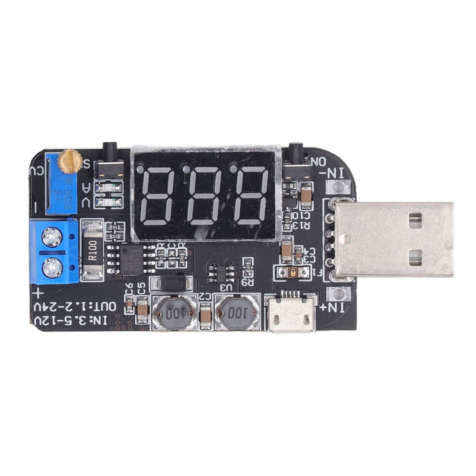 Boost Buck Converter Module DC 5V to DC 3.3V 9V 12V 18V 24V USB Power ...