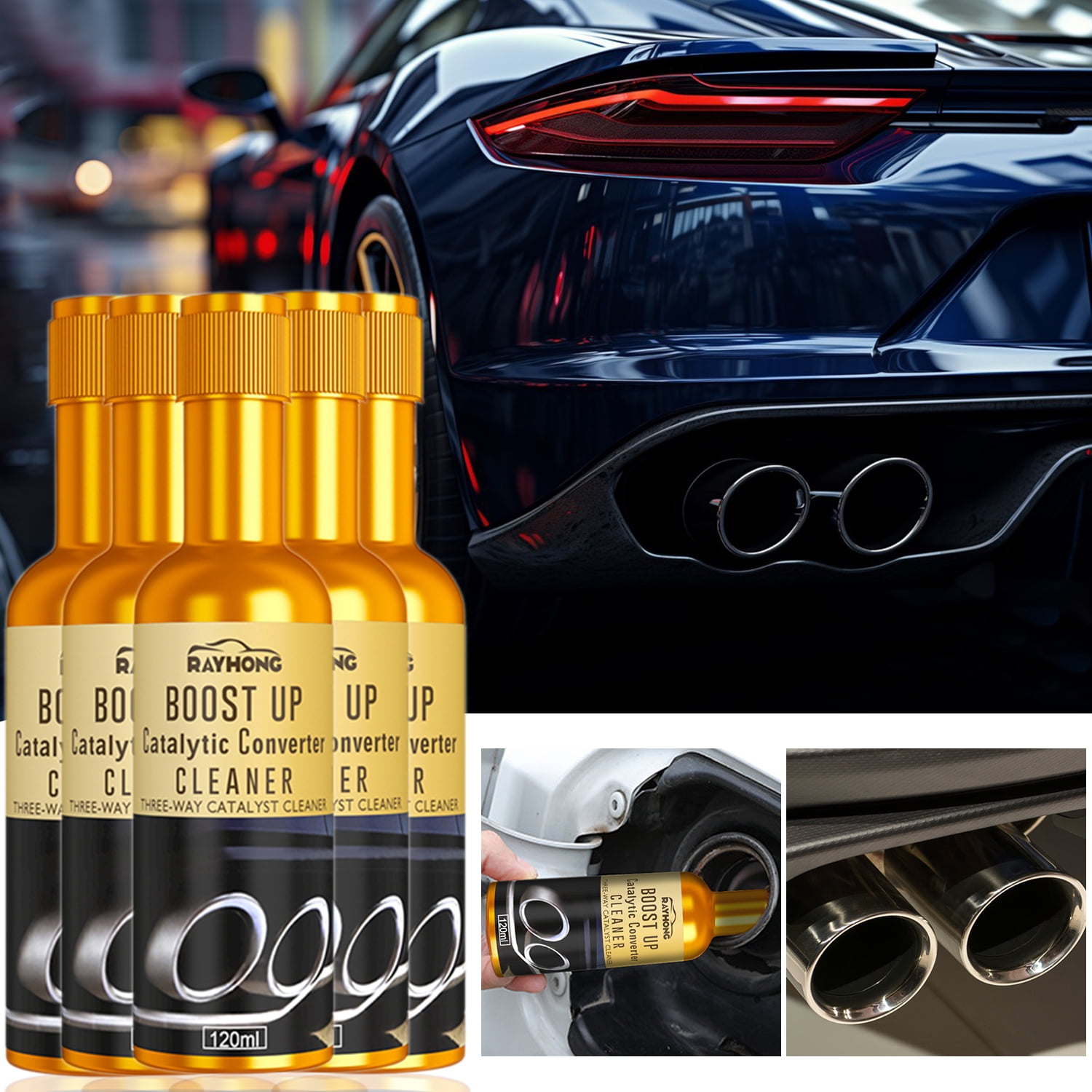 Boost Up Catalytic Converter Cleaner for Car and Truck - 120ml Engine ...