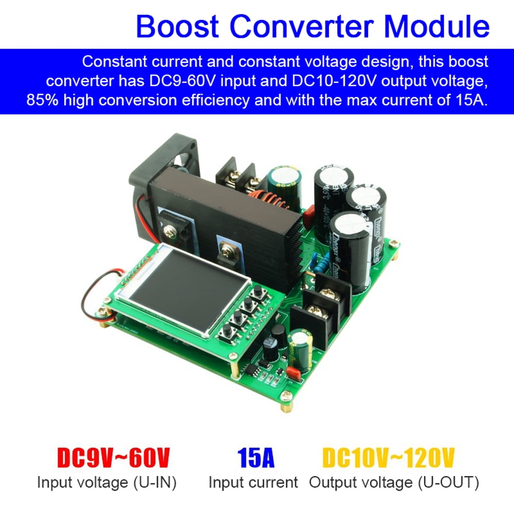 Boost Converter,Display Dc9-60v Input Dc10-120v Constant Constant Dc9 ...