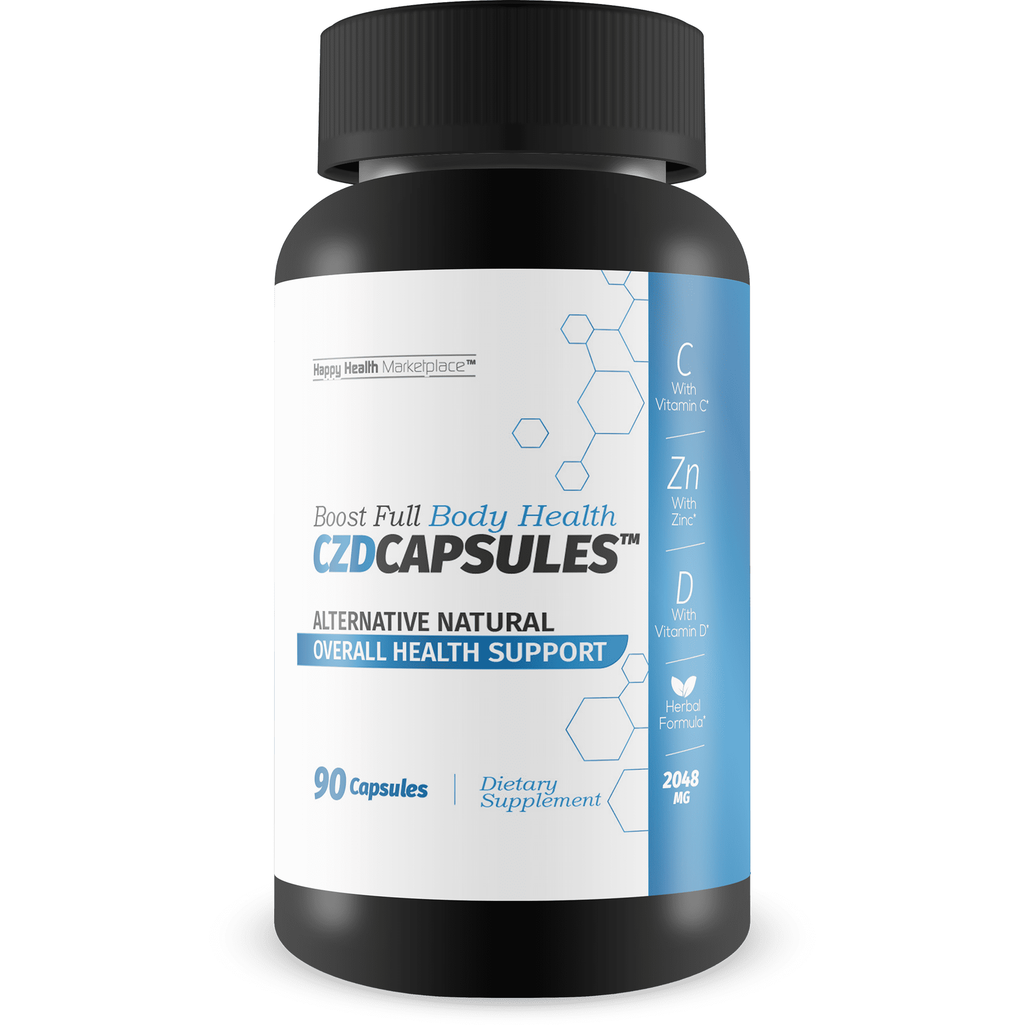 Boost Full Body Health CZD Capsules - Alternative Natural Health ...