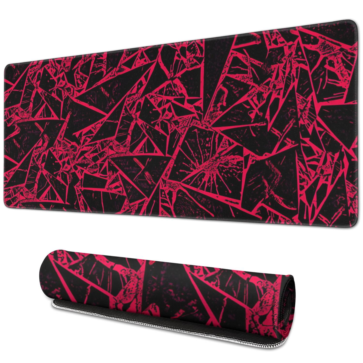 Boost Gaming Performance with Large Black Red Mouse Pad (31.5x11.8 inch ...