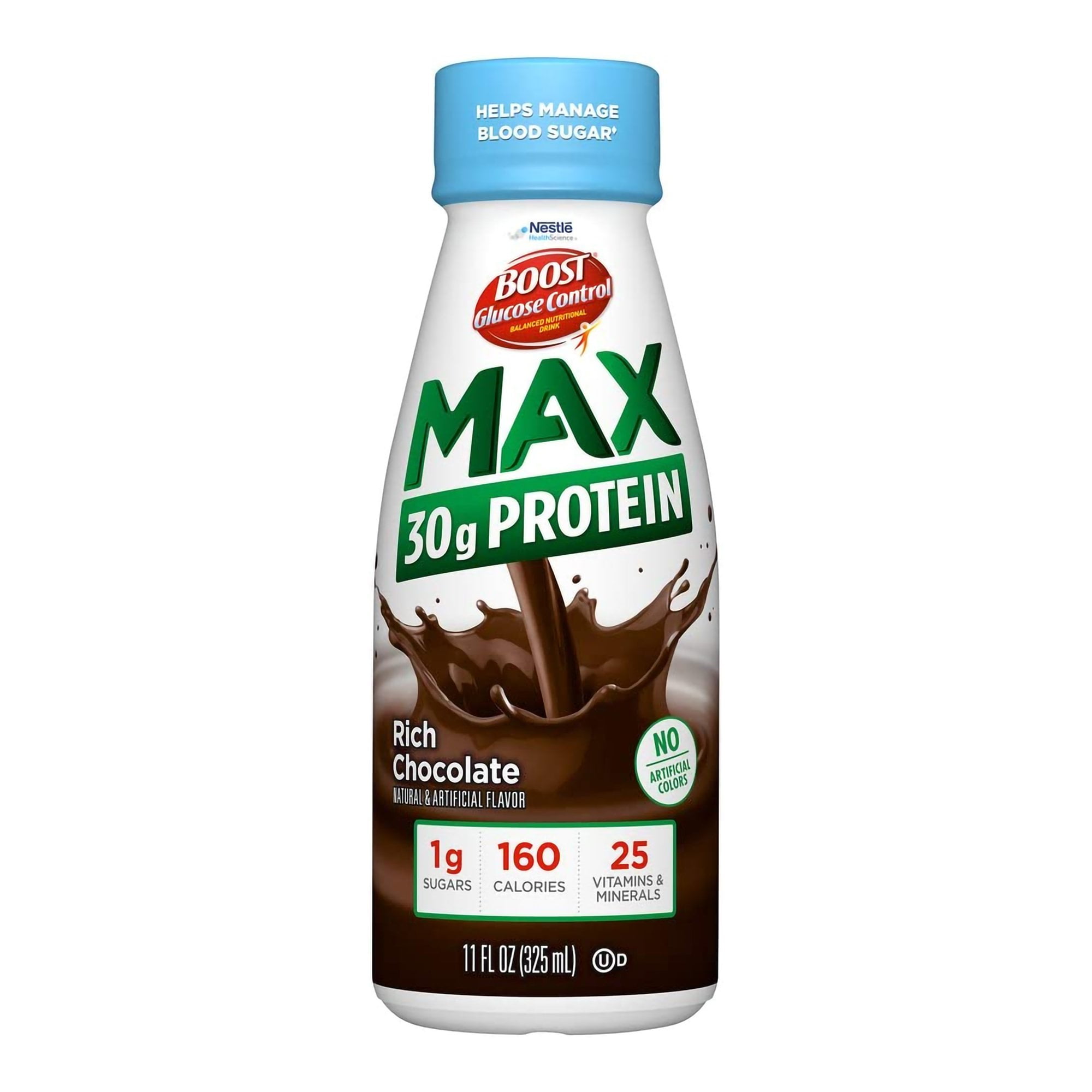 Boost Glucose Control Max Chocolate Oral Supplement, 11 oz. Bottle ...