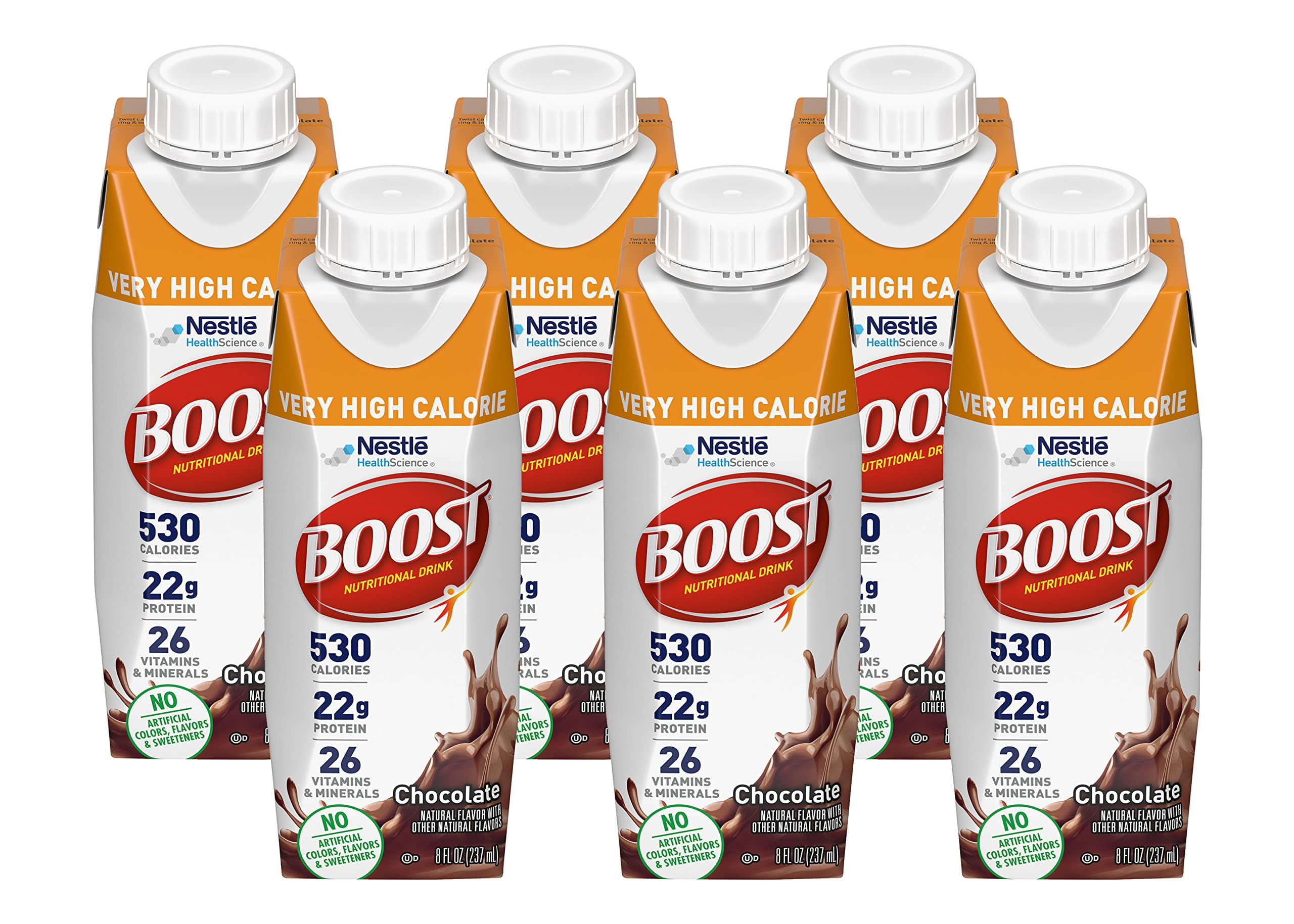 Boost Very High Calorie Nutritional Drink Very Vanilla, Made with ...