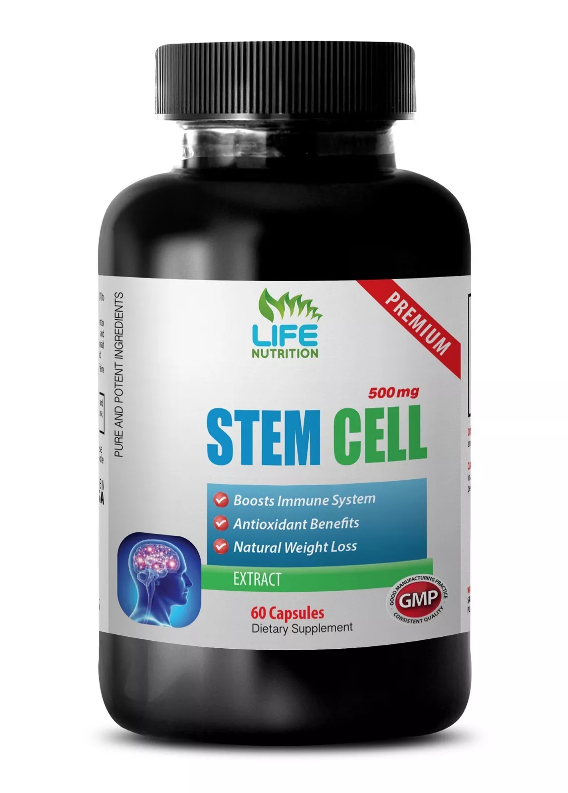 Boost Immune System Capsules - Stem Cell Booster 500mg - Chlorophyll ...