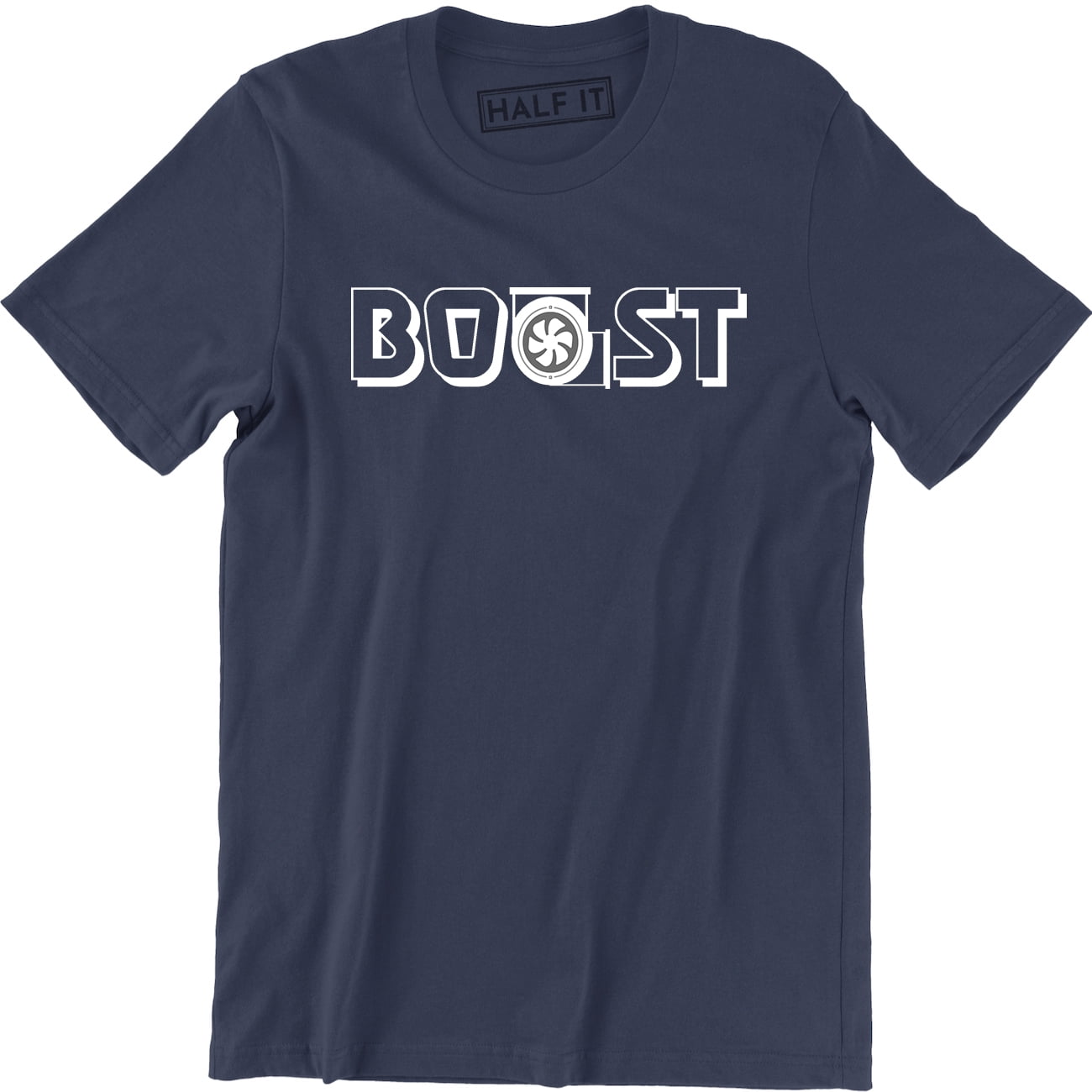 Boost Men's Street Racing Speed Turbo Engine Jdm Boosted T-Shirt ...