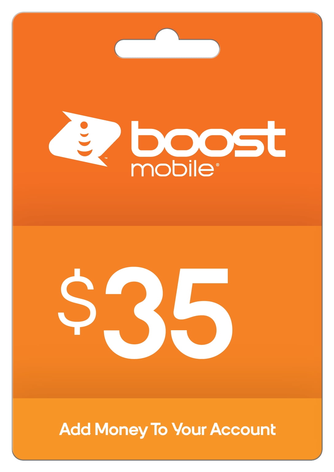 Boost Mobile $35 e-PIN Top Up (Email Delivery) - Walmart.com