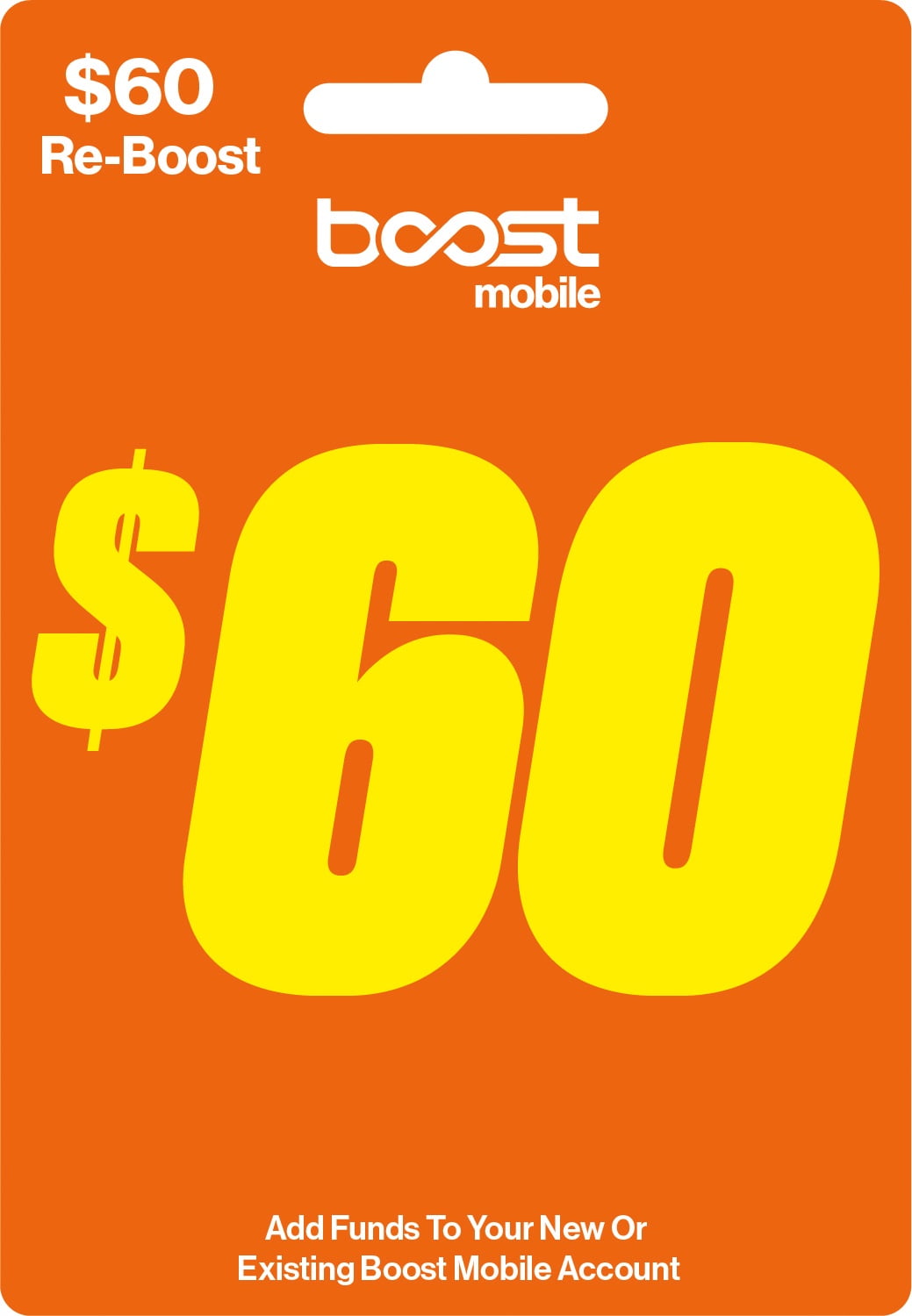 Boost Mobile $60 Direct Top Up - Walmart.com