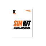 Boost Mobile BYOD SIM Card Starter Kit - Walmart Business Supplies