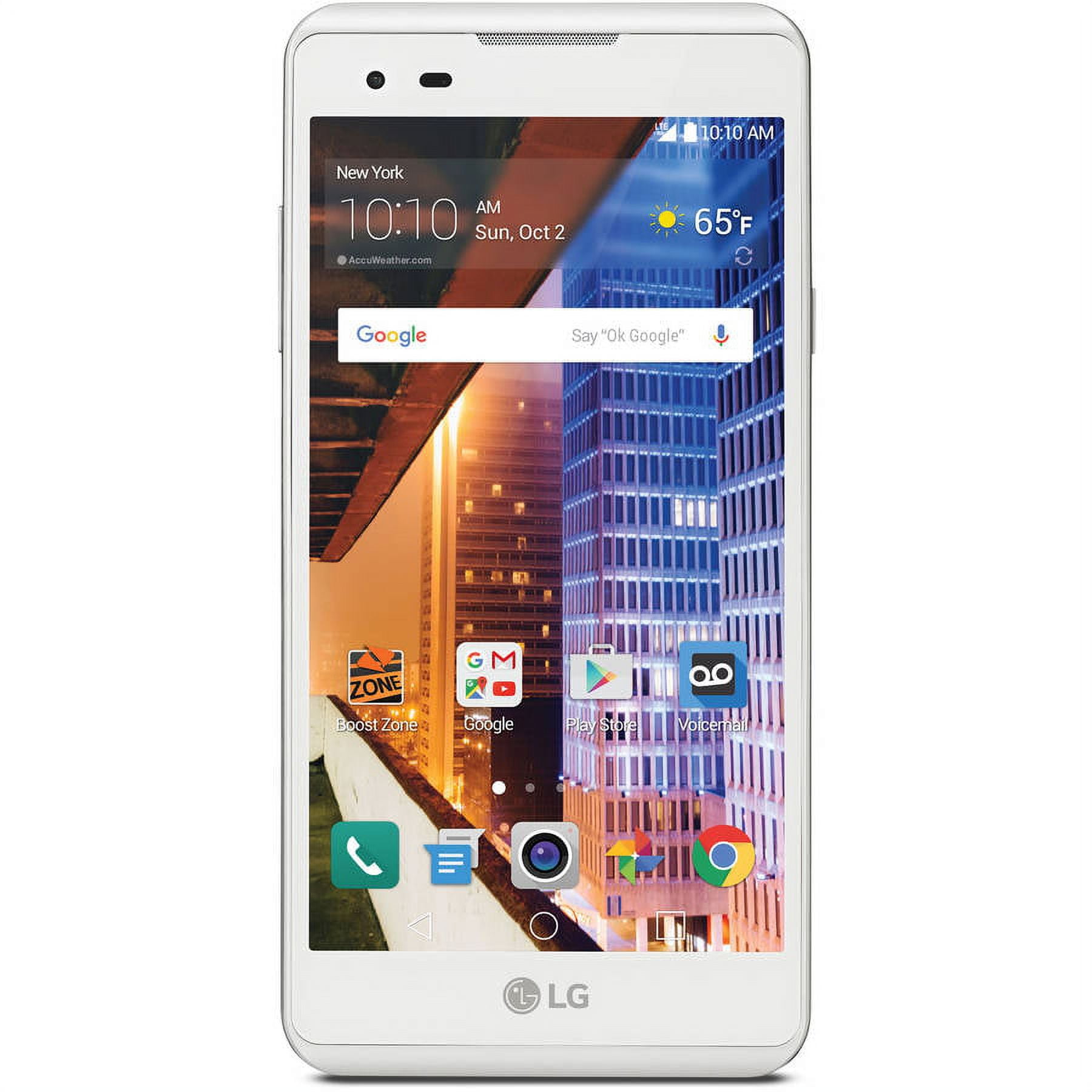 Boost Mobile LG Tribute HD 16GB Prepaid Smartphone, White - Walmart.com